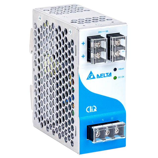 DRP024V120W1AA Delta DC power supply CliQ 24 Vdc, 5 A, 120 W